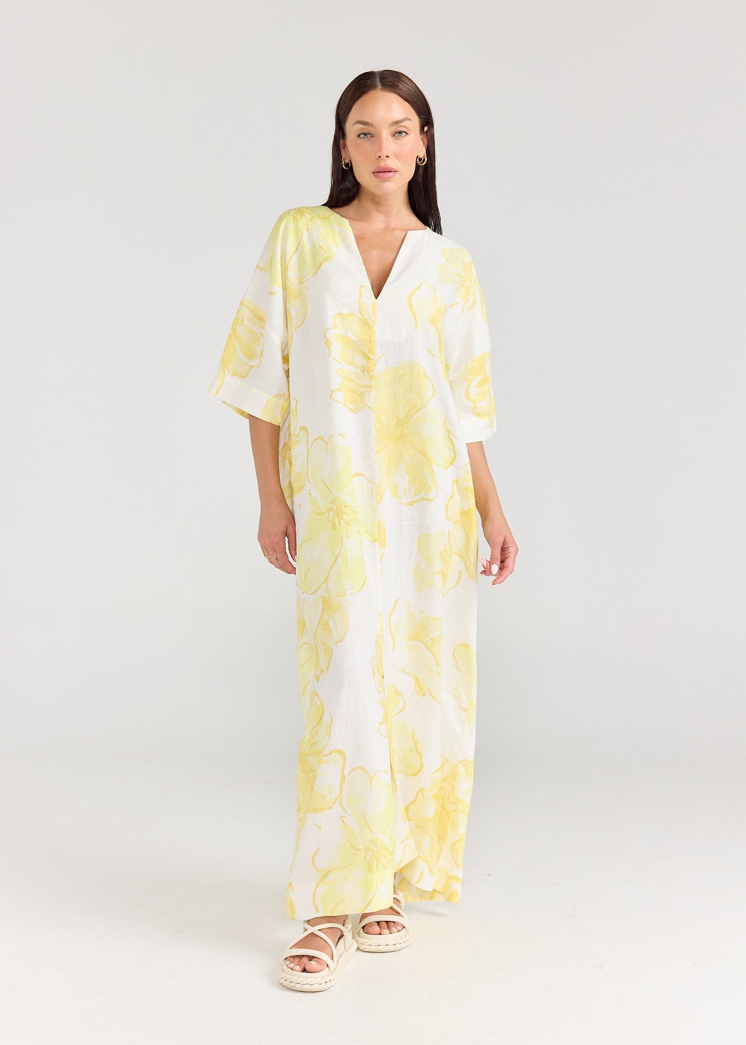 Pippa Ridley | Tulum Maxi Dress | Lily Floral | Mara Collective